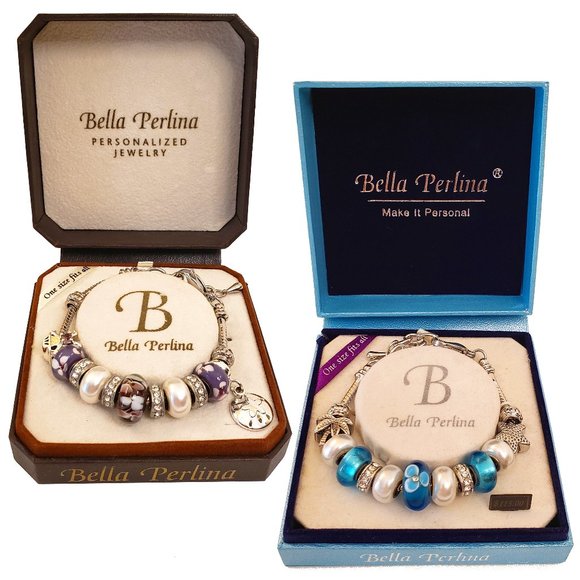 bella Perlina | Jewelry | Two New Bella Perlina Crystal Glass Bead And ...